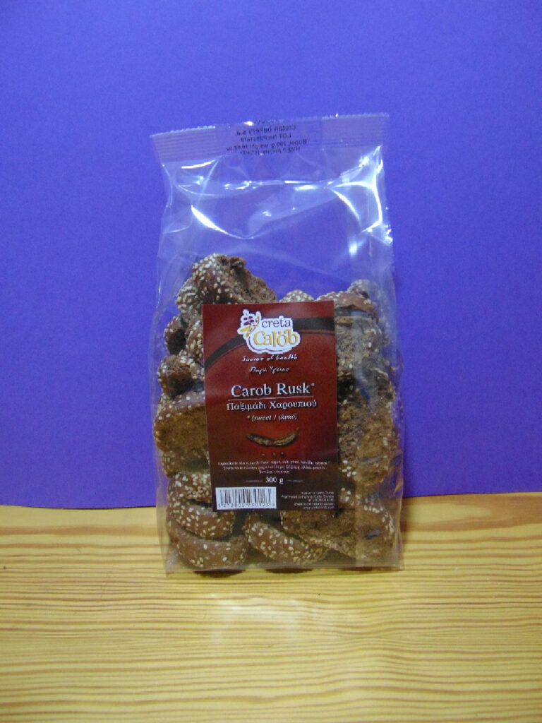 Creta Carob 300g Sweet Rusks