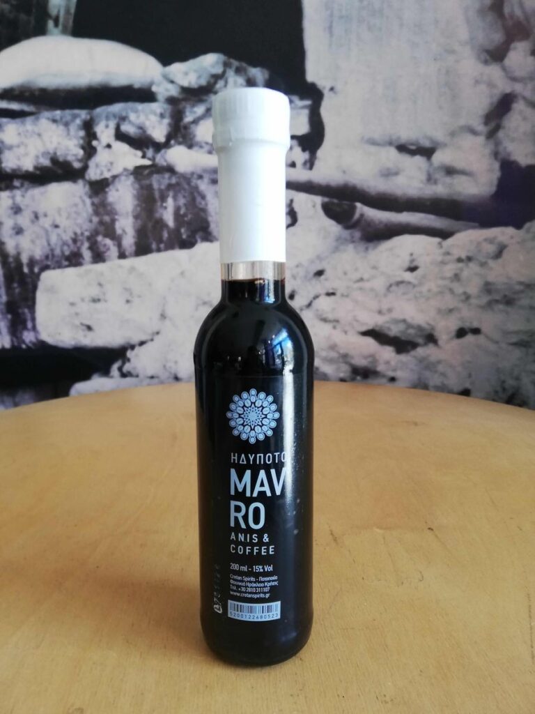 Cretan Spirits Mavro Anis & Coffee Liqueur 200 ml - Bakaliko, your ...